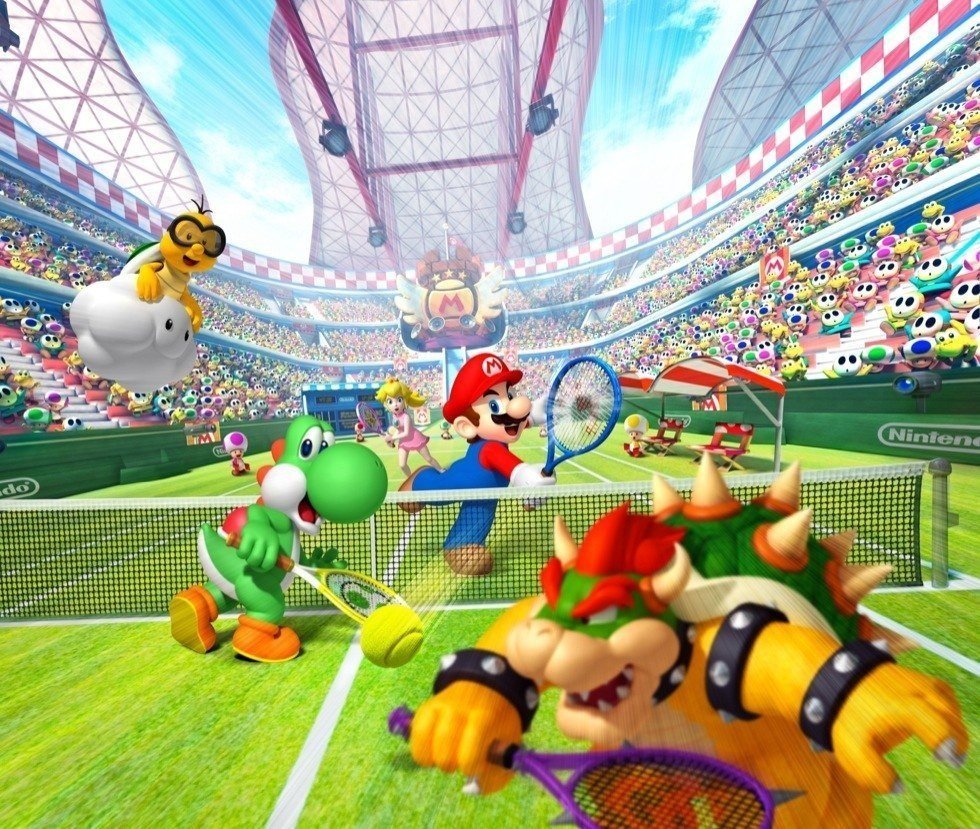 Verschiedenfarbige Yoshis für Mario Tennis Open auf 3DS einheimsen ...